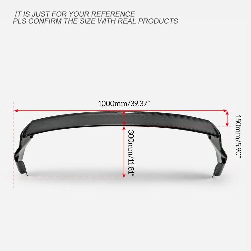 For Mini F56 Gp Style Carbon Fiber Rear Trunk Spoiler Wing With ...