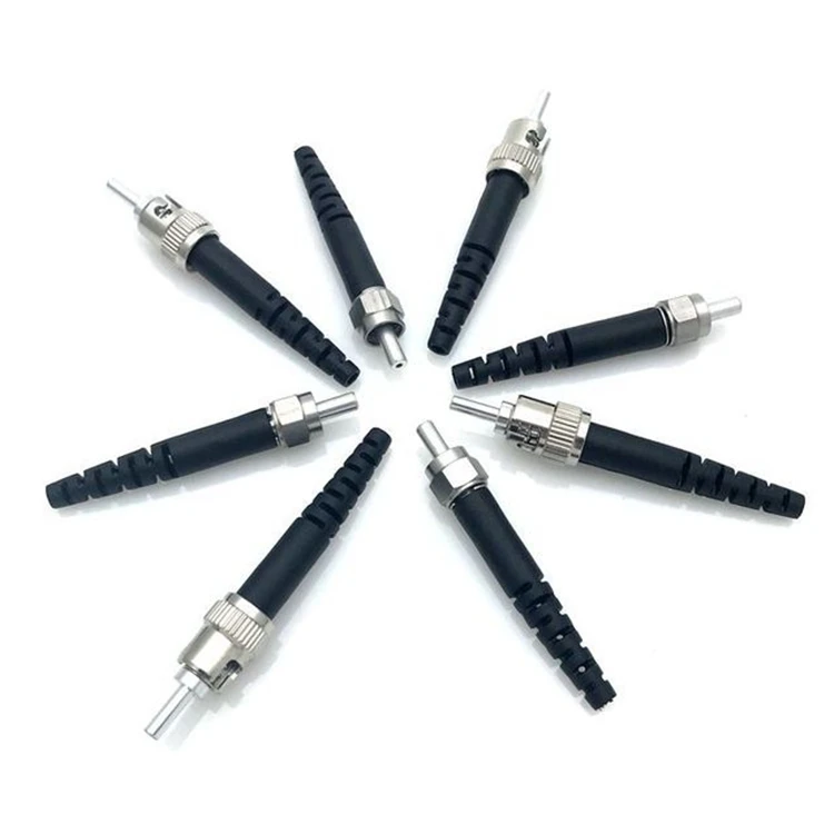Plastic Fiber Optic Connector Metal Fiber Ferrule St Fiber Optic ...