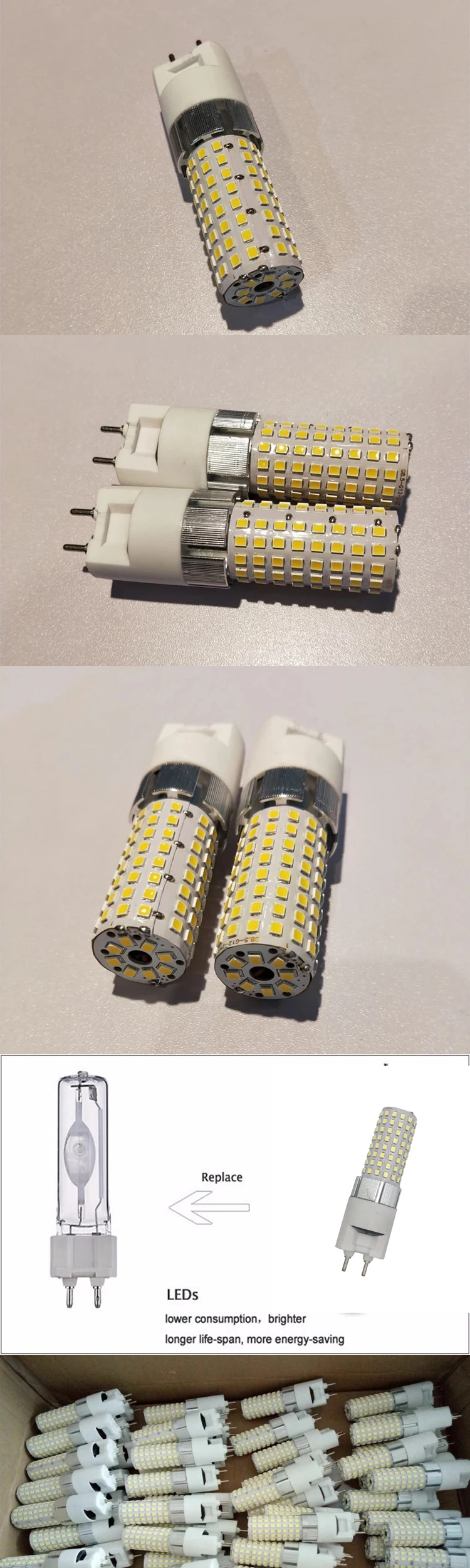G12 Base 70w 100w 150w 金属卤化物灯更换 Led 玉米灯泡 G12 灯泡 - Buy 冷白暖白色 G12 G8.5 ...