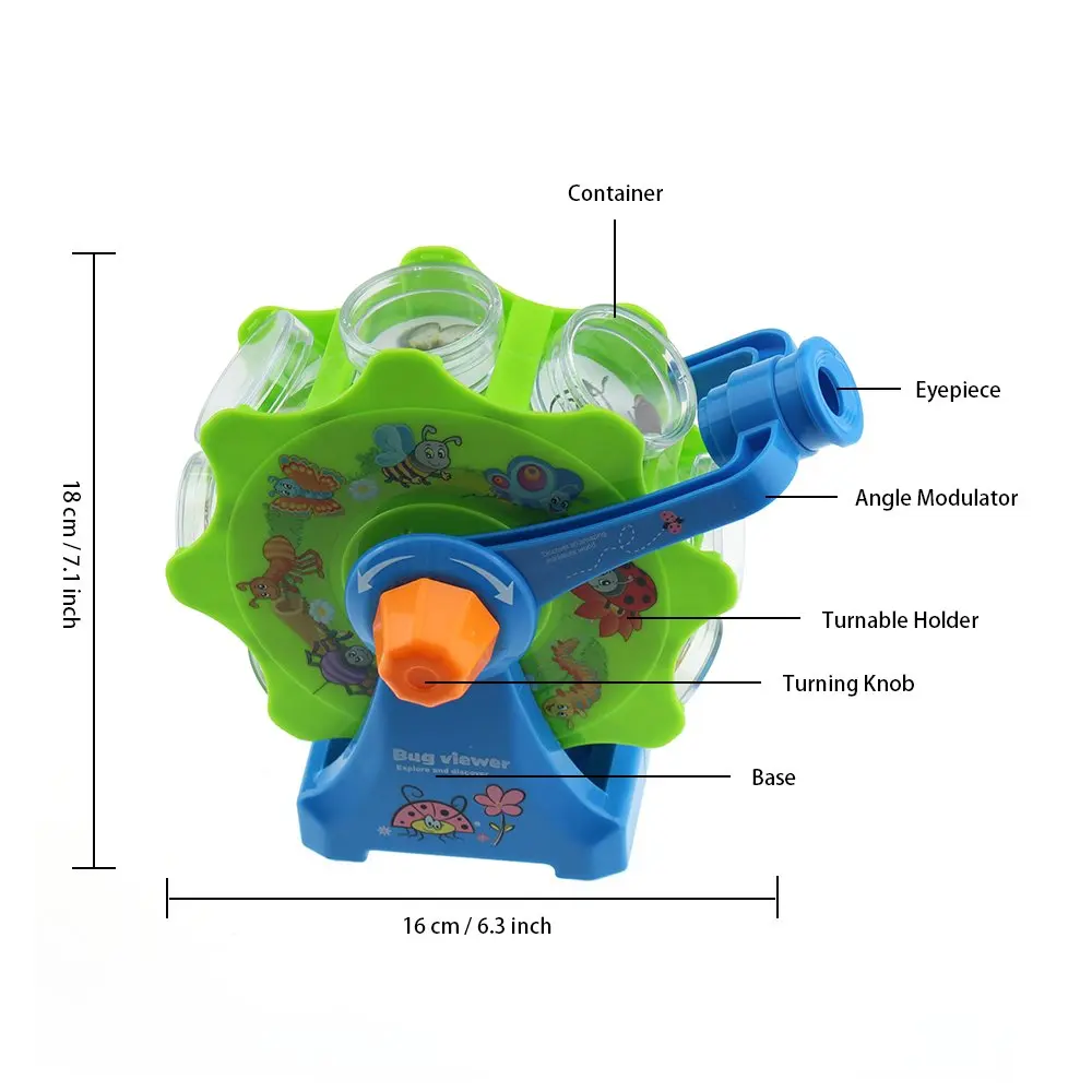Gelsonlab Hsnt-005 Kids Ferris Wheel Insect Viewer Microscope Bug ...