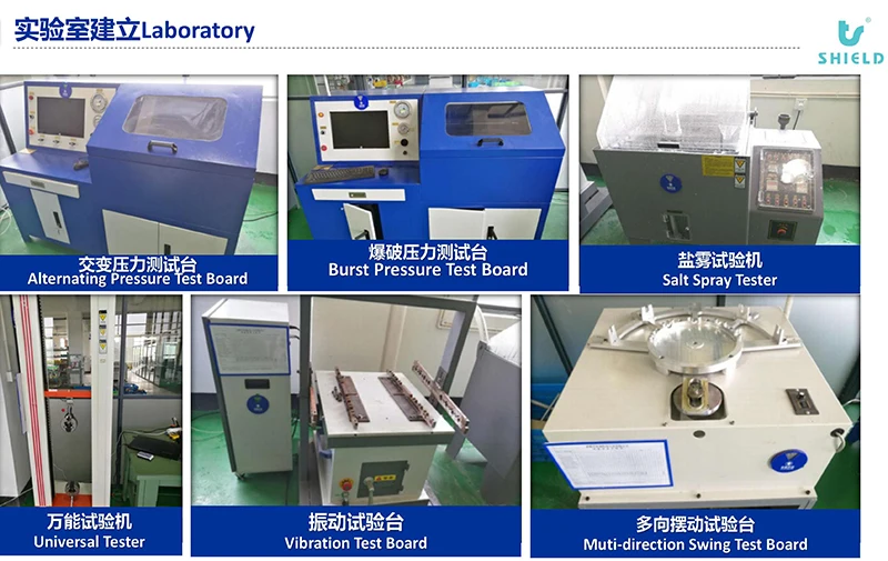 SHIELD Flexible Stainless Steel Line Set Connectors