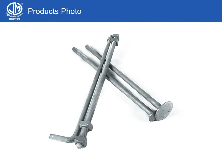 Baut Dan Mur Jangkar M25 M36 Galvanis - Buy Anchor Bolt M25,M36 Bolt ...