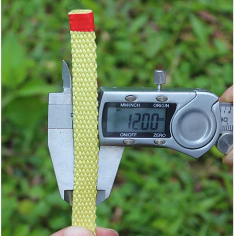 6mm 8mm 10mm 12mm High Temperture Custom Resistance Fireproof Braided ...