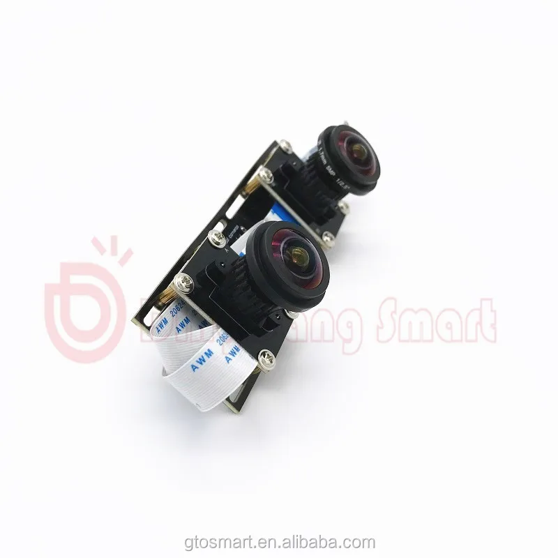 2MP Dual Lens Stereo Webcam - Wide View Angle & 3D Depth