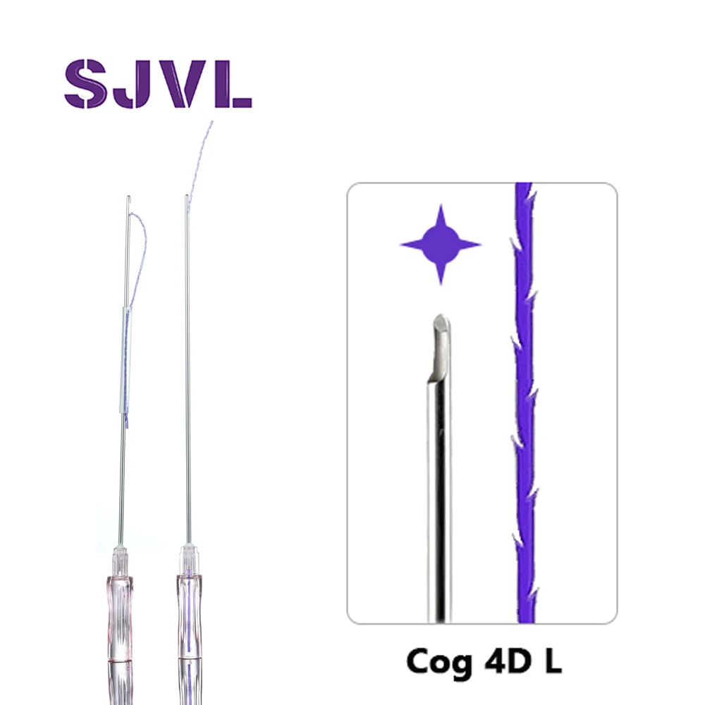 High Quality Medical 19g 60mm Cog 4d Pdo Thread With L Type - Buy ...