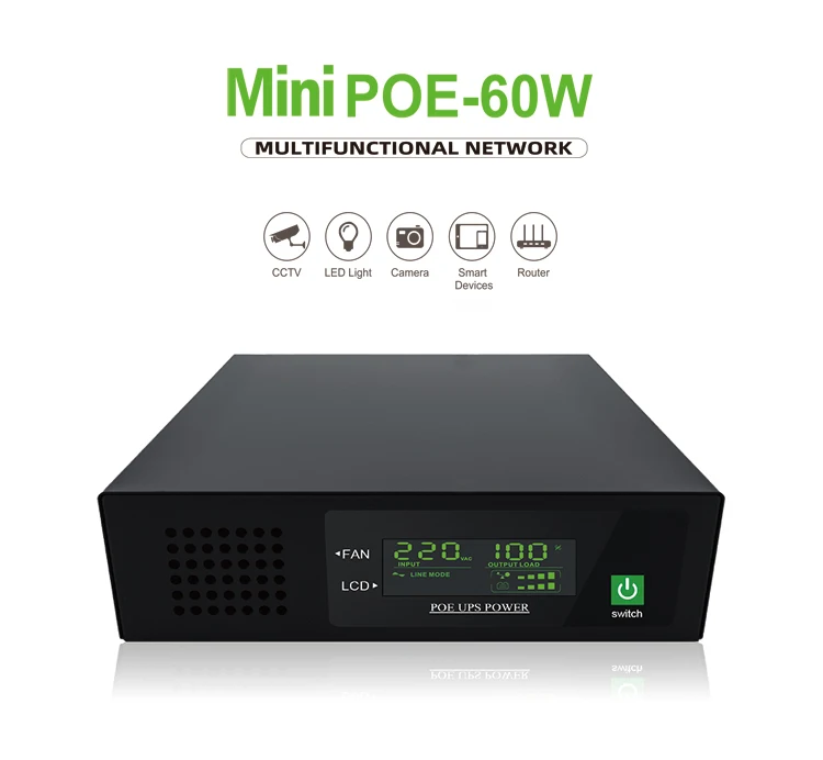 Mini DC UPS - Reliable 12V Battery Backup for Routers & CCTV