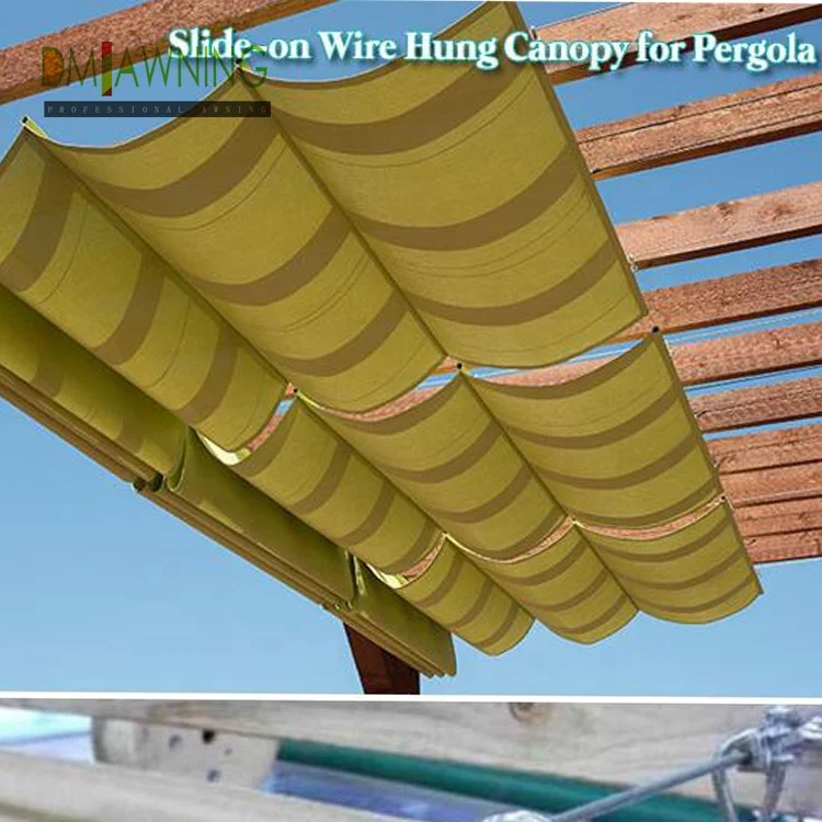 Sliding Cable Canopy - Durable Shade Sails for Sale