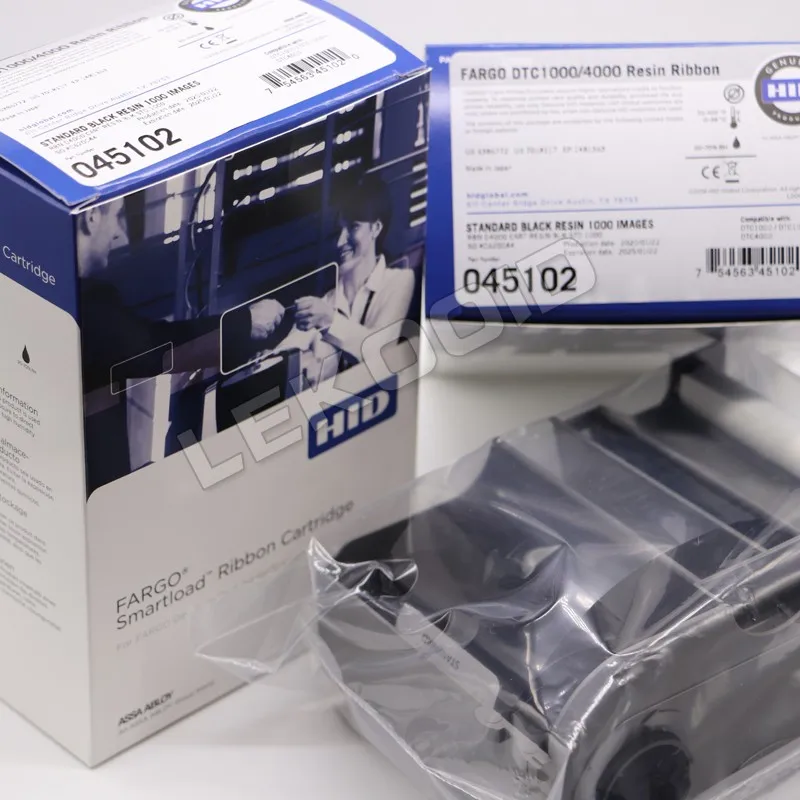 HID Fargo 1000 Images Standard Black Ribbon for DTC Printers
