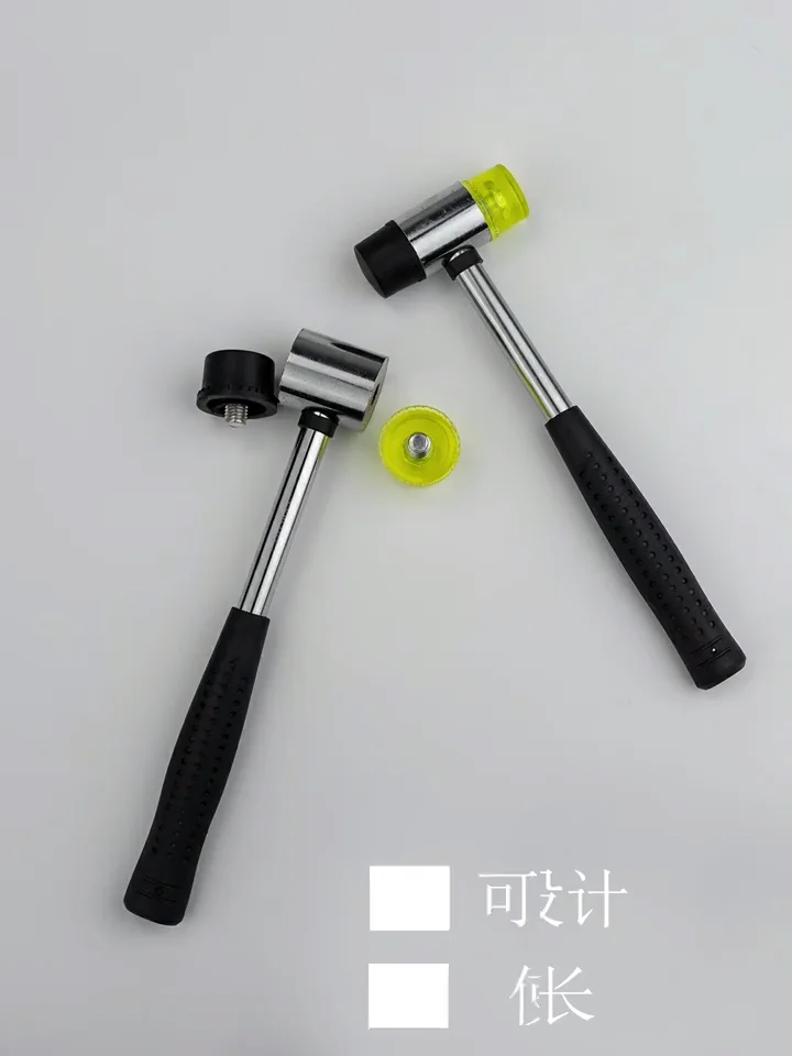 Professional Mounting Hammers Non-marring Mallets Tool 2 Way Rubber ...