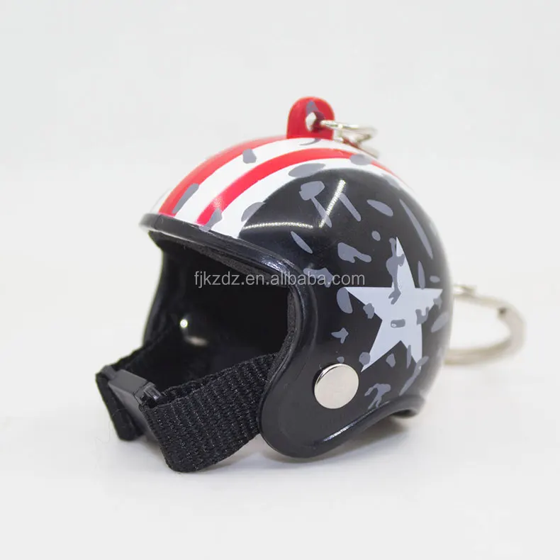 Promote Your Brand with Creative Mini 3D Safety Helmet Key Chains