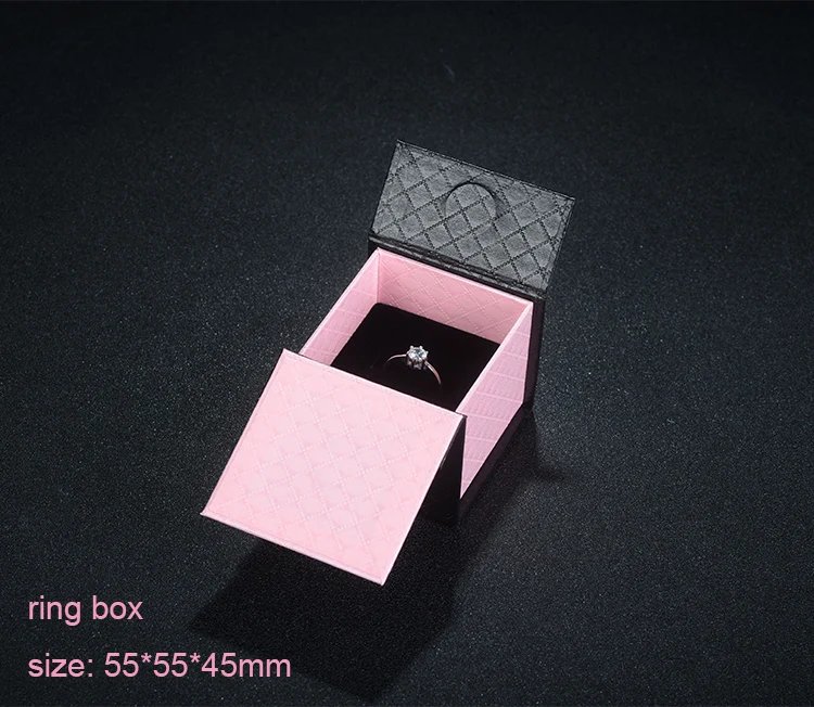 2021 Hot Custom Pink Jewelry Paper Special Box For Ring - Buy Pink ...