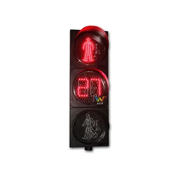 300mm Remote Control Traffic Signal Countdown Timer Pedestrian Traffic ...