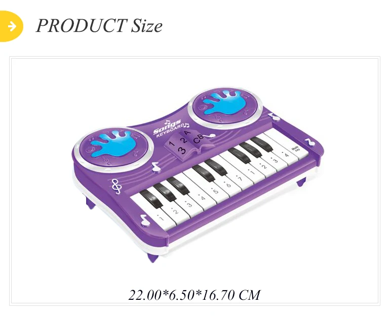 Musical 19key Kids Keyboard - Early Music Education Toy