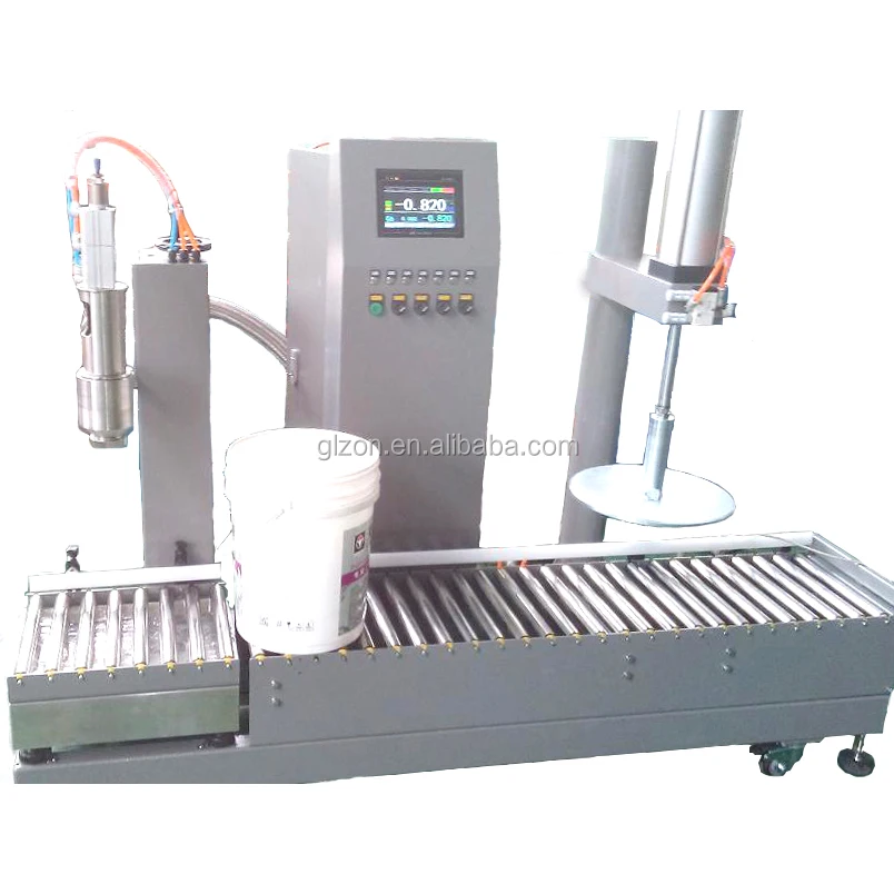Automatic Dosing 20L Paint Pail Filling Equipment - GLZON