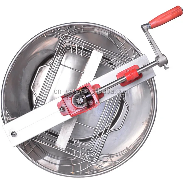 2 Frames Stainless Steel Manual Honey Extractor With Legs - Buy Honey ...