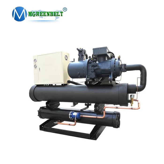 Remote Control Water Cooled Screw Glycol Chilling System Bulk Milk ...