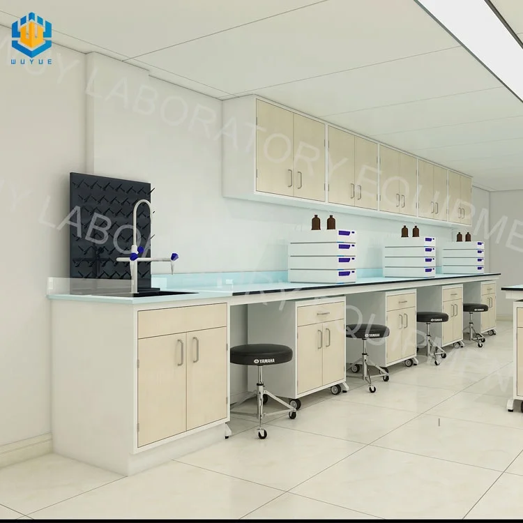 School Lab Hexagon Table Work Bench Student Computer Lab Table Lab Desk ...