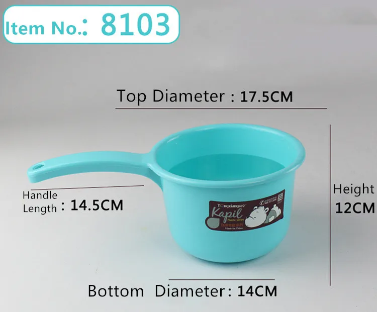 Household Plastic Water Dipper Ladle Bailer For Kitchen Bathroom Use ...