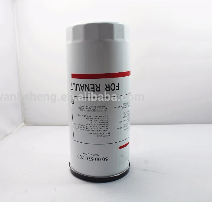 High Filtration Oil Filter 5000670700 For Renault Trucks - Buy High ...