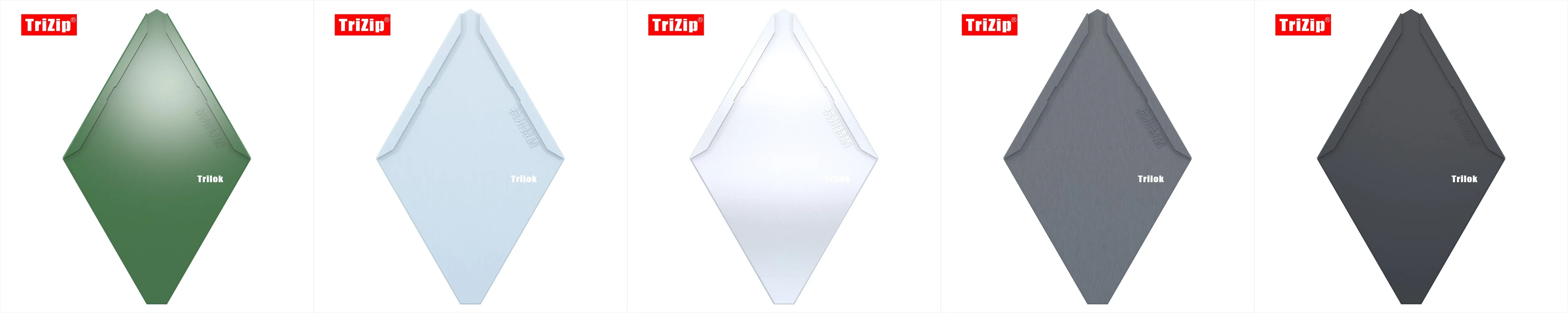 Trilok RHEINZINK Titanium Zinc Interlocking Roofing Panels