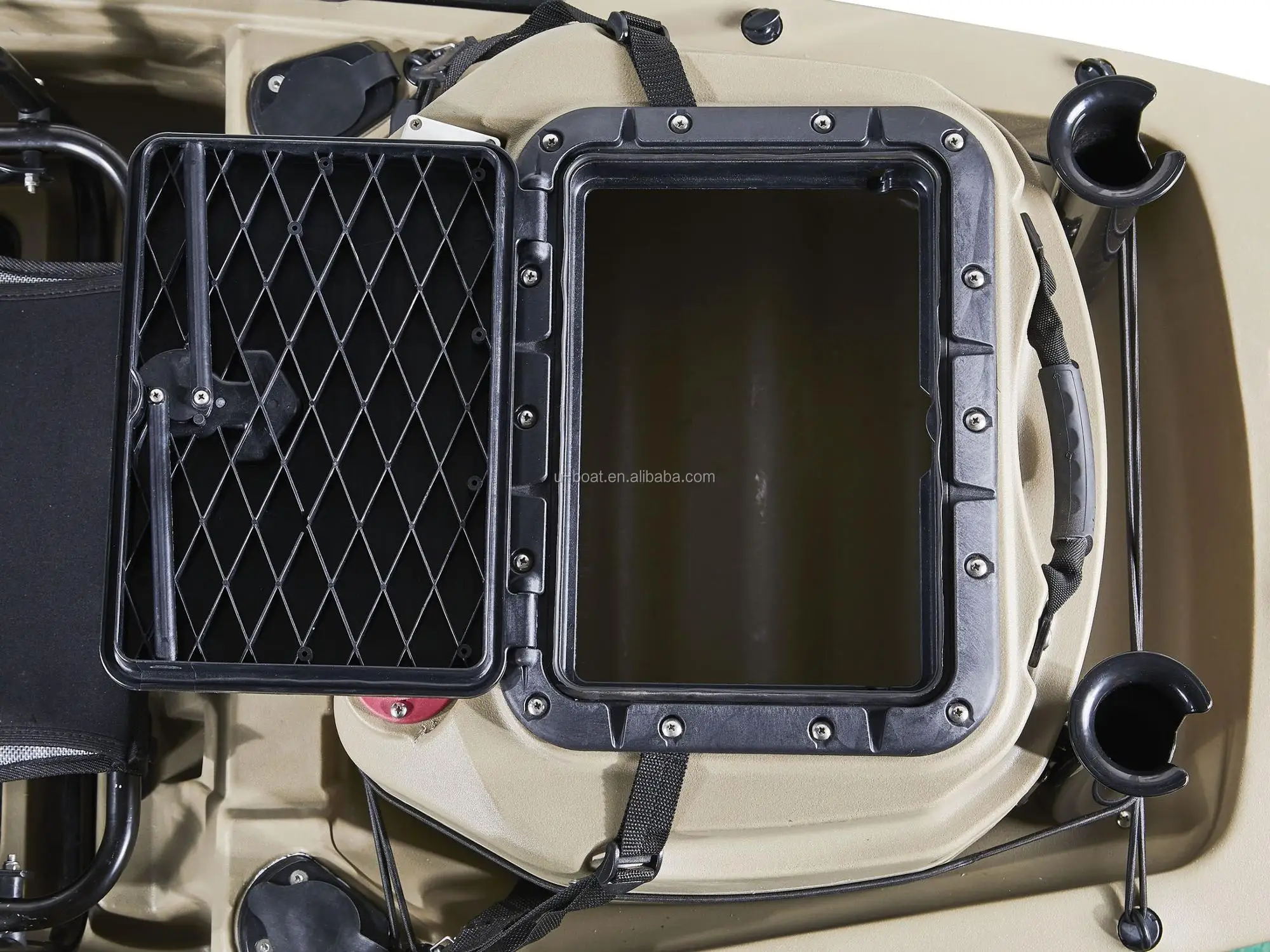 U-Boat Pedal Drive Kayak Portable Livewell Tank Fishing Box - Ideal ...