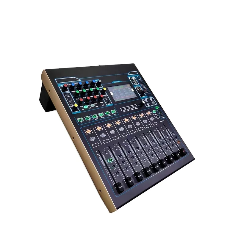 12CH 16CH 20CH 24CH 32CH DJ Digital Mixer Console with Touch Screen ...