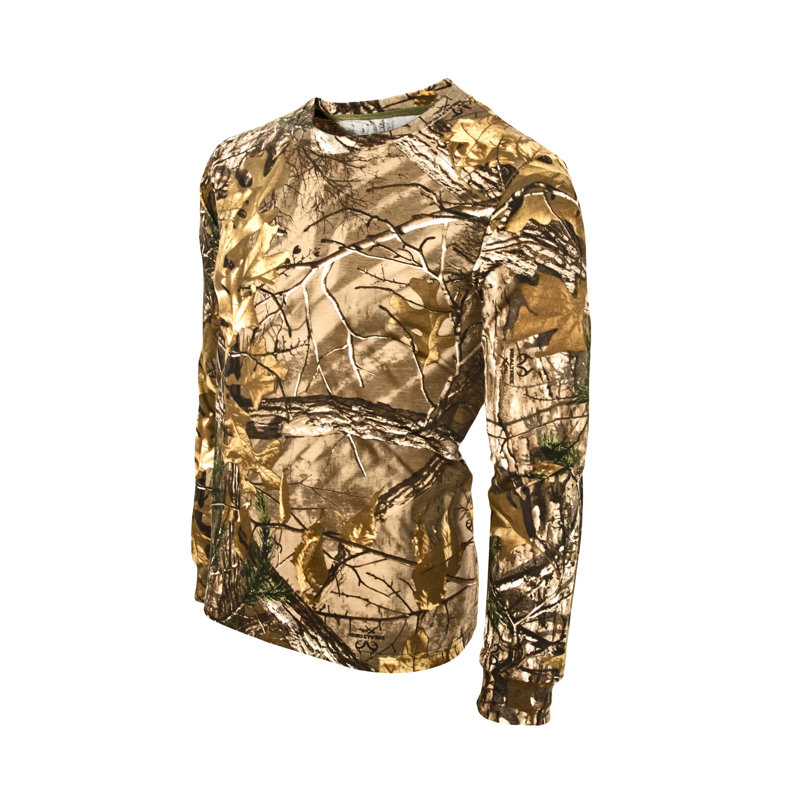 Hunting Outdoor Real Tree Camouflage Long Sleeve T-shirt From Bj ...