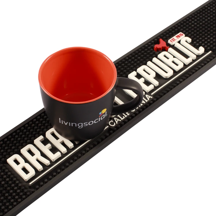 Red Bull Energy Drink Bar Rail Mat Spill Runner Coaster Drinking Straws ...