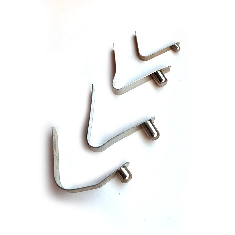 Manufacturer V Shape Carbon Steel Spring Button Clips For 25mm Tube ...