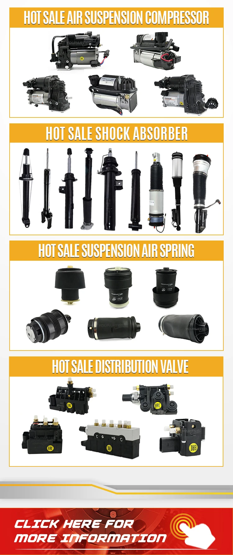 Air Conditioning Compressor Youparts Good Quality New For Mercedes Benz ...