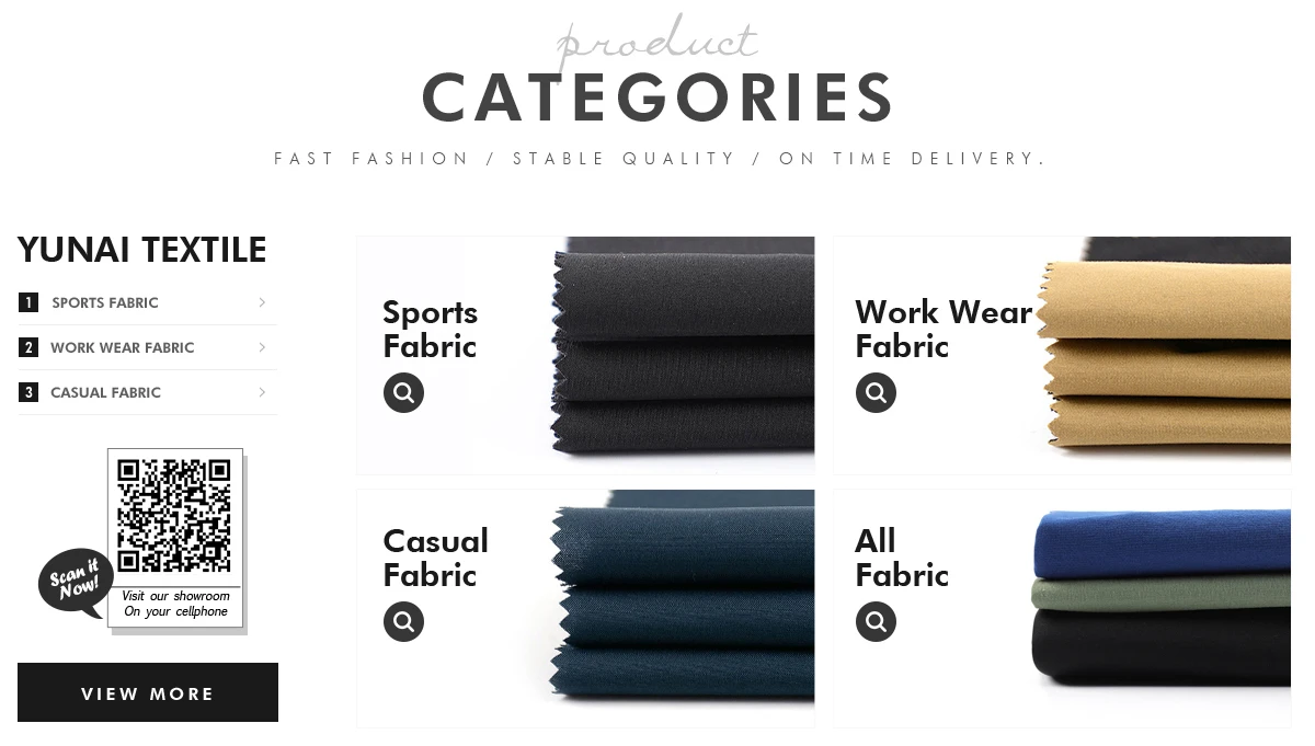 Shaoxing Yunai Textile Co., Ltd. - Polyester Fabric, Nylon Fabric