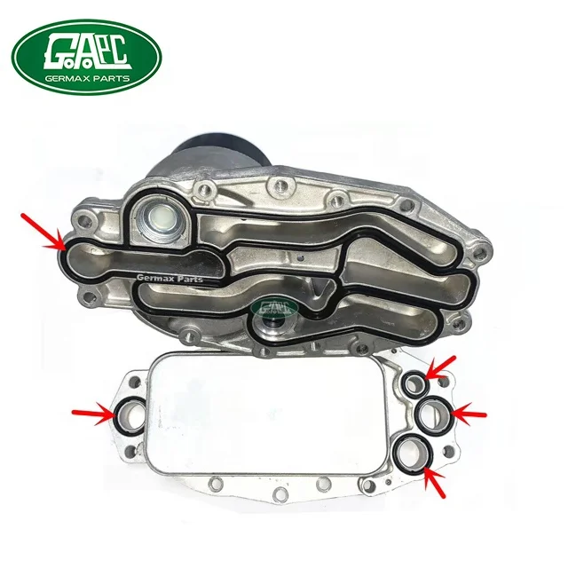 3.0L V6 D Gen2 Mono Oil Cooler Gasket for Land Rover Range Rover Sport ...