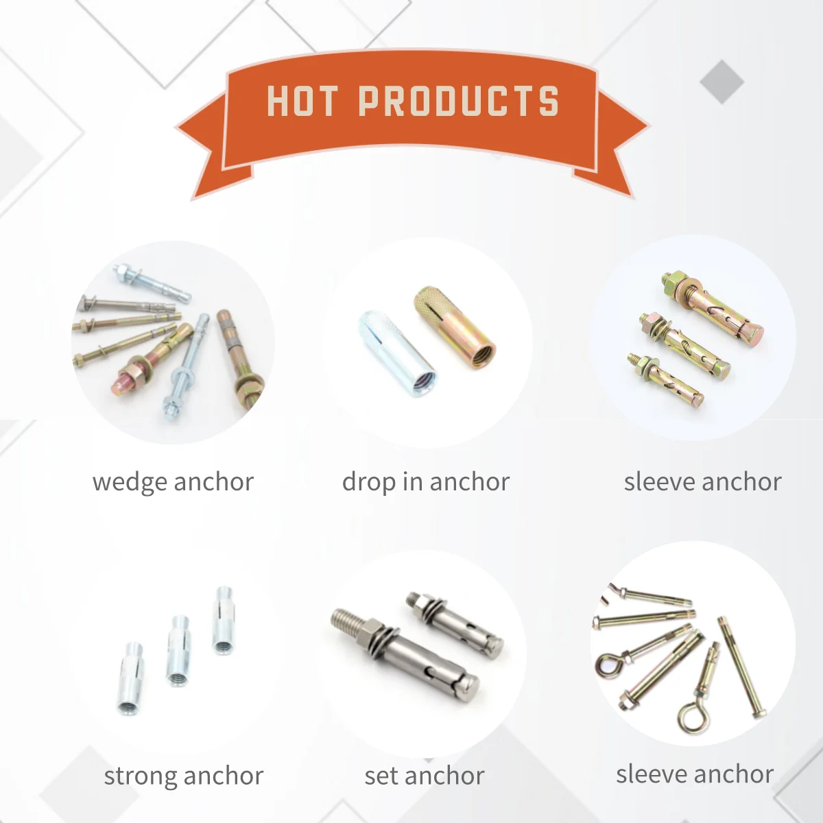 Hebei Fuao Fastener Manufacturing Co., Ltd. - wedge anchors, sleeve anchors