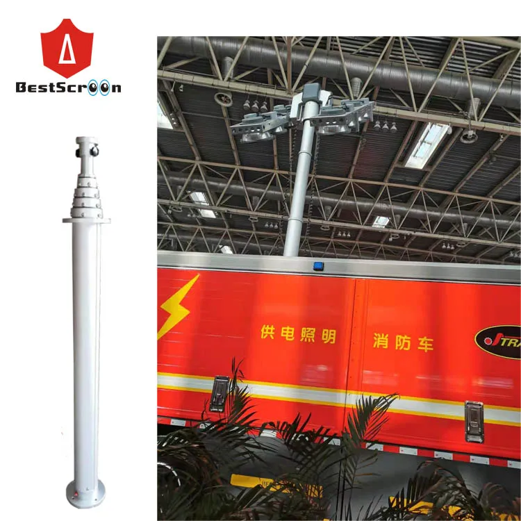 Customized Mobile Portable Telescopic Mast Pole - Heavy Duty