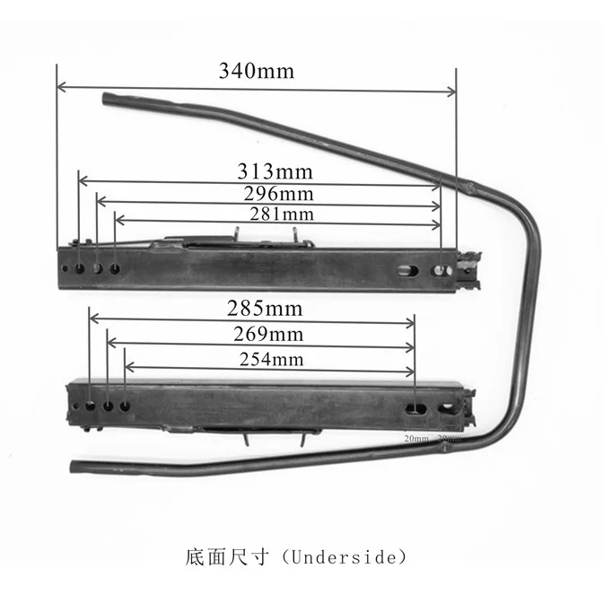Hwhongrv Campervan Car Seat Slider Mechanism For The Van Seating ...
