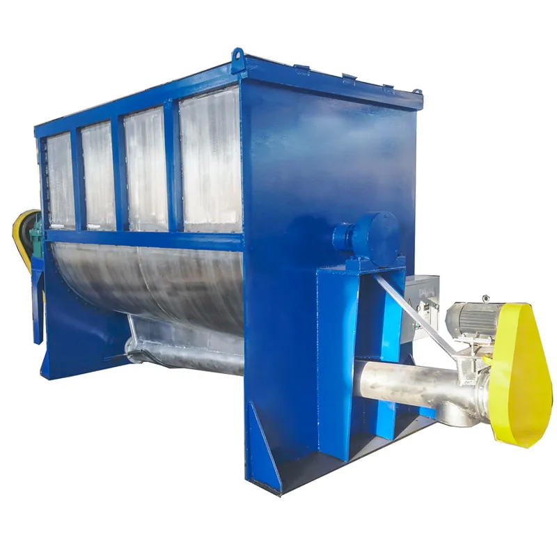 Commercial Mushroom Compost Soil Mixer Tank Fungus Substrate Mixing ...