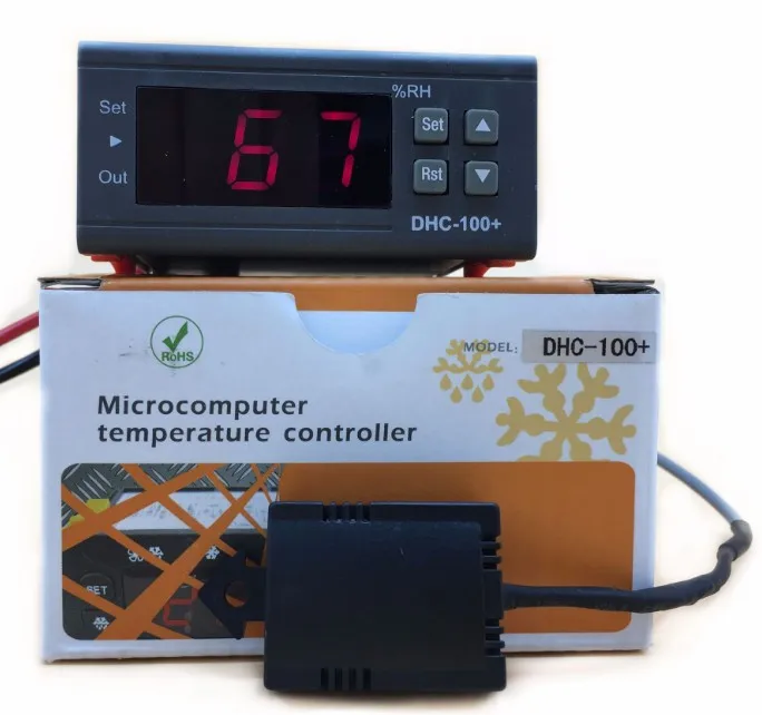 DHC-100 + 10A refrigerator digital Humidity Controller Humidification ...