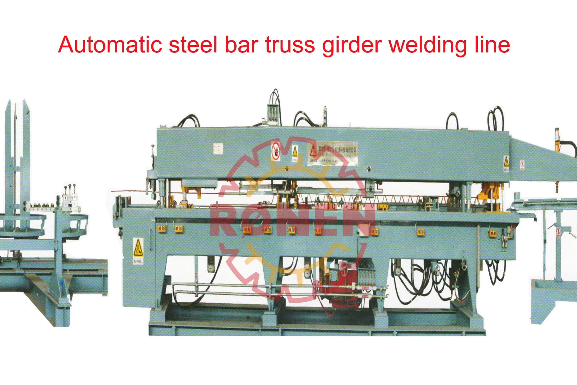 Fully Automatic Steel Truss Lattice Girders Welding Machinery/ Steel ...
