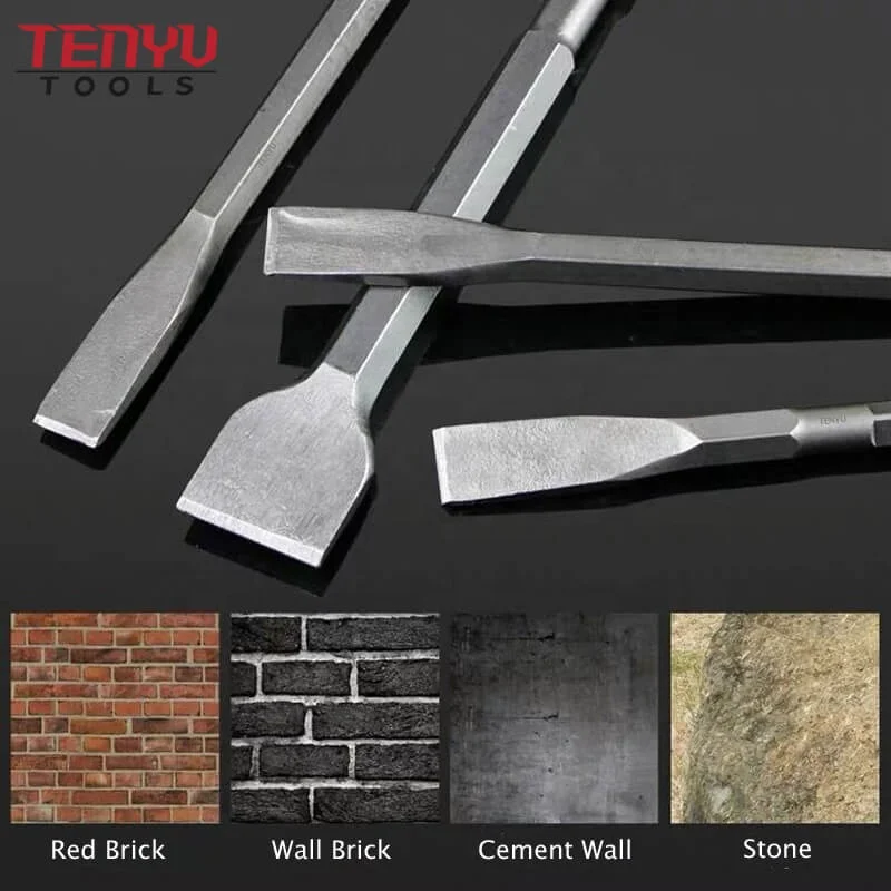 SDS Max Chisel Bit for Masonry and Concrete Demolition