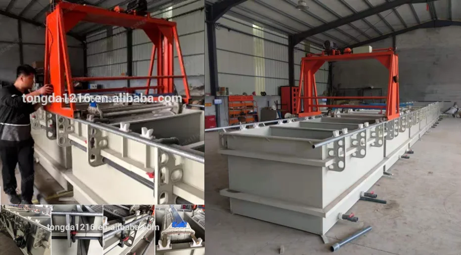 Hot Small Dip Galvanizing Single Station tank for Aluminium Anodizing ...