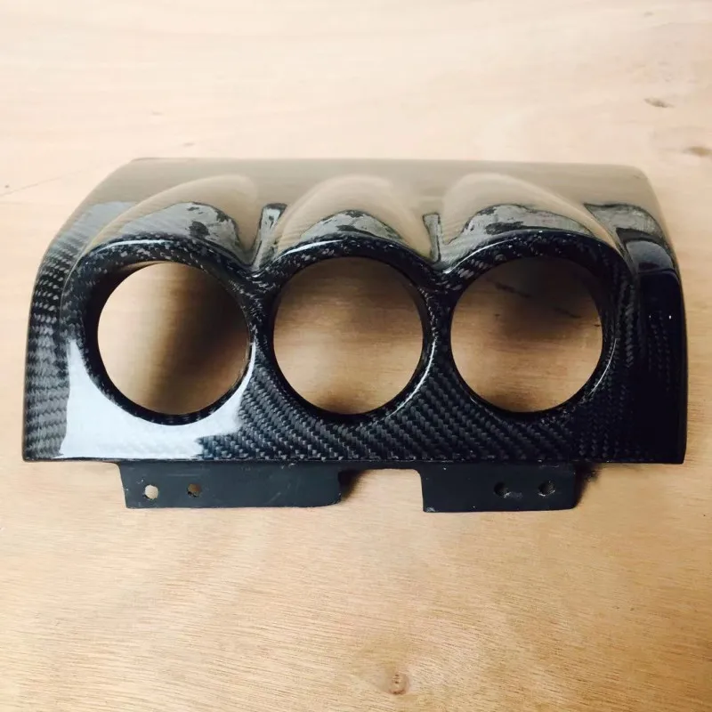Skyline R34 GTR Carbon Fiber Triple Gauge Pod - Interior
