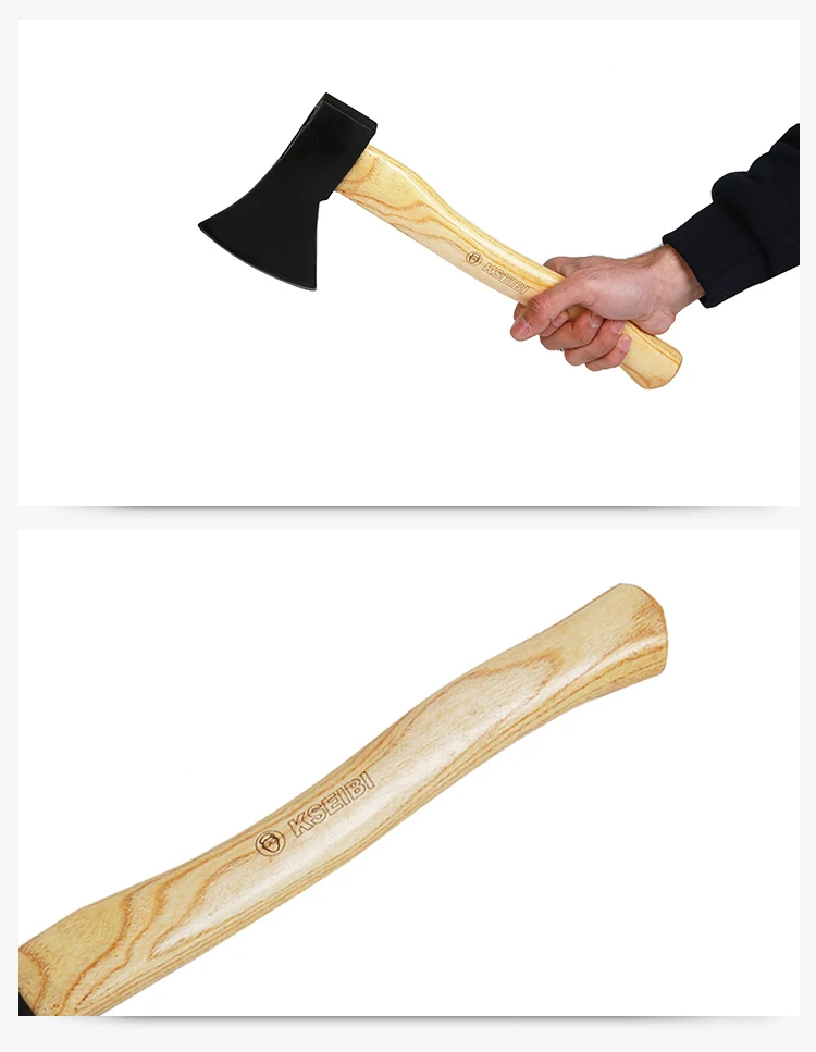 KSEIBI Axe with Wooden Handle - Durable & Versatile Tool