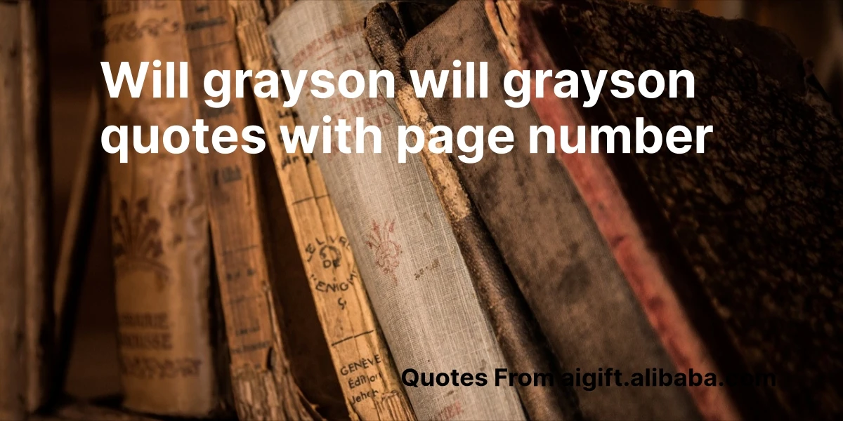 100+ Will Grayson, Will Grayson Quotes – Powerful & Inspiring Lines ...