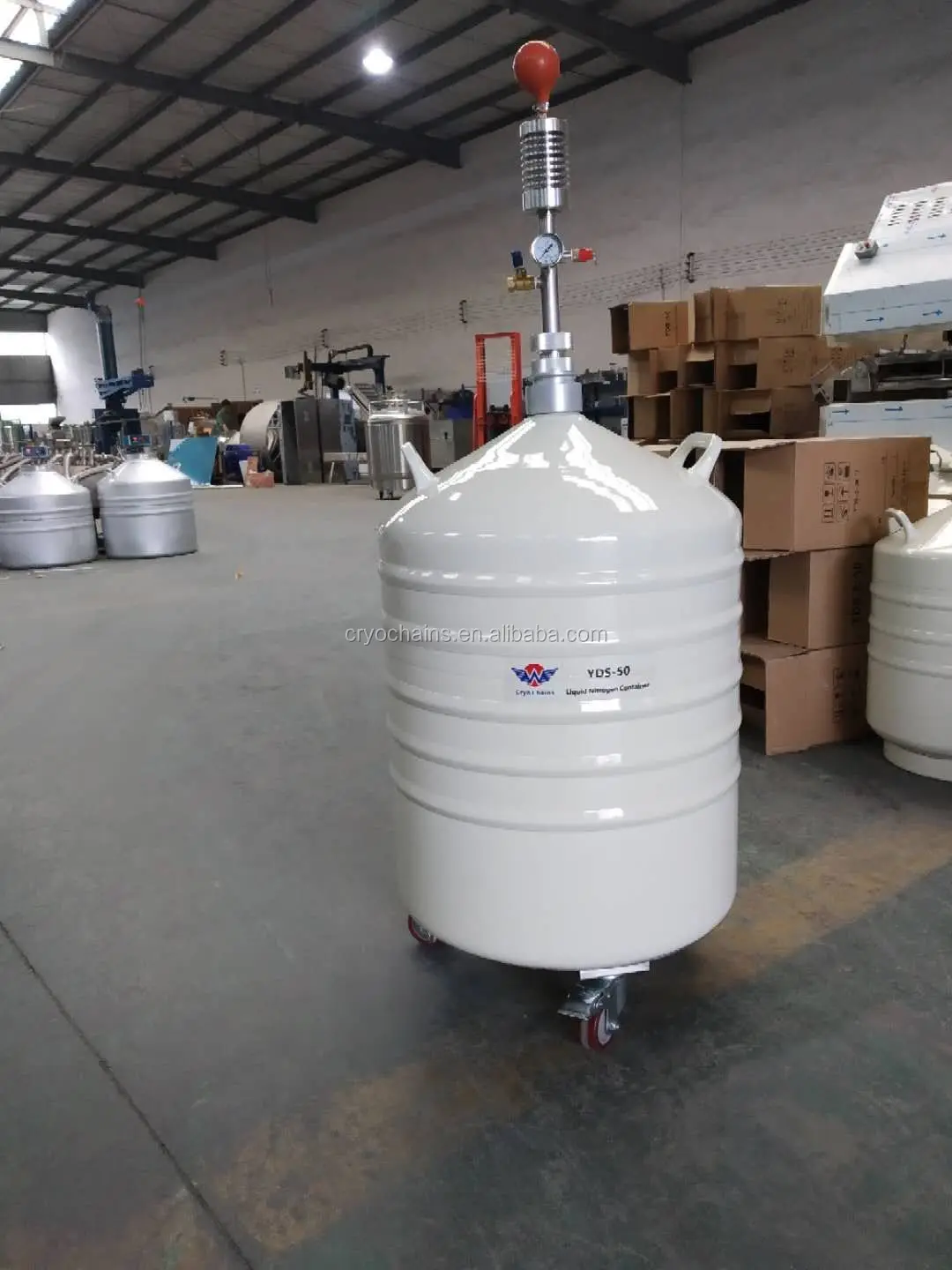 Cryo Dewar Supplier Semen Storage Tank Liquid Nitrogen Container For Artificial Insemination ...