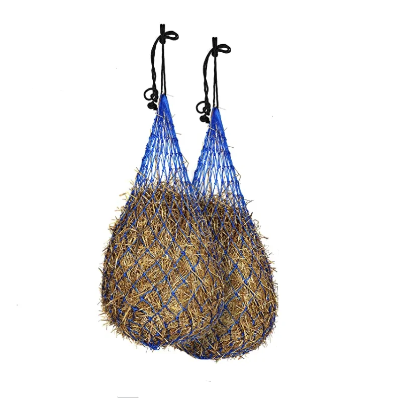 Heavy Duty Large Portable Horses Hay Net Slow Feed Horse Feed Bag Hay ...