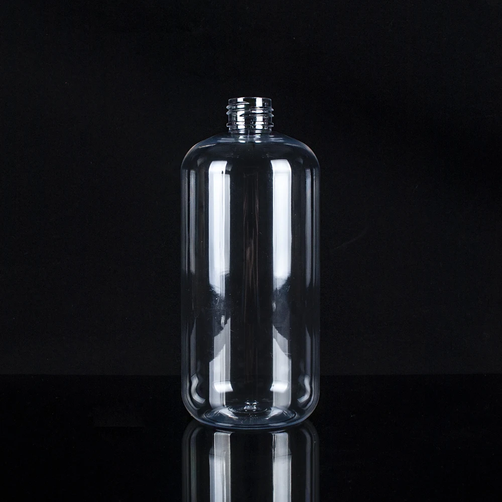 Biodegrad Cosmet Boston Round Shampoo Oil Plastic Bottles 50ml 60ml ...