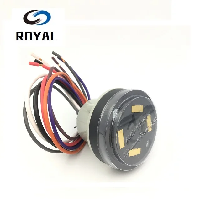 Nema 3pin 5pin 7pin Socket Photo Control Dimming Photocell Receptacle ...
