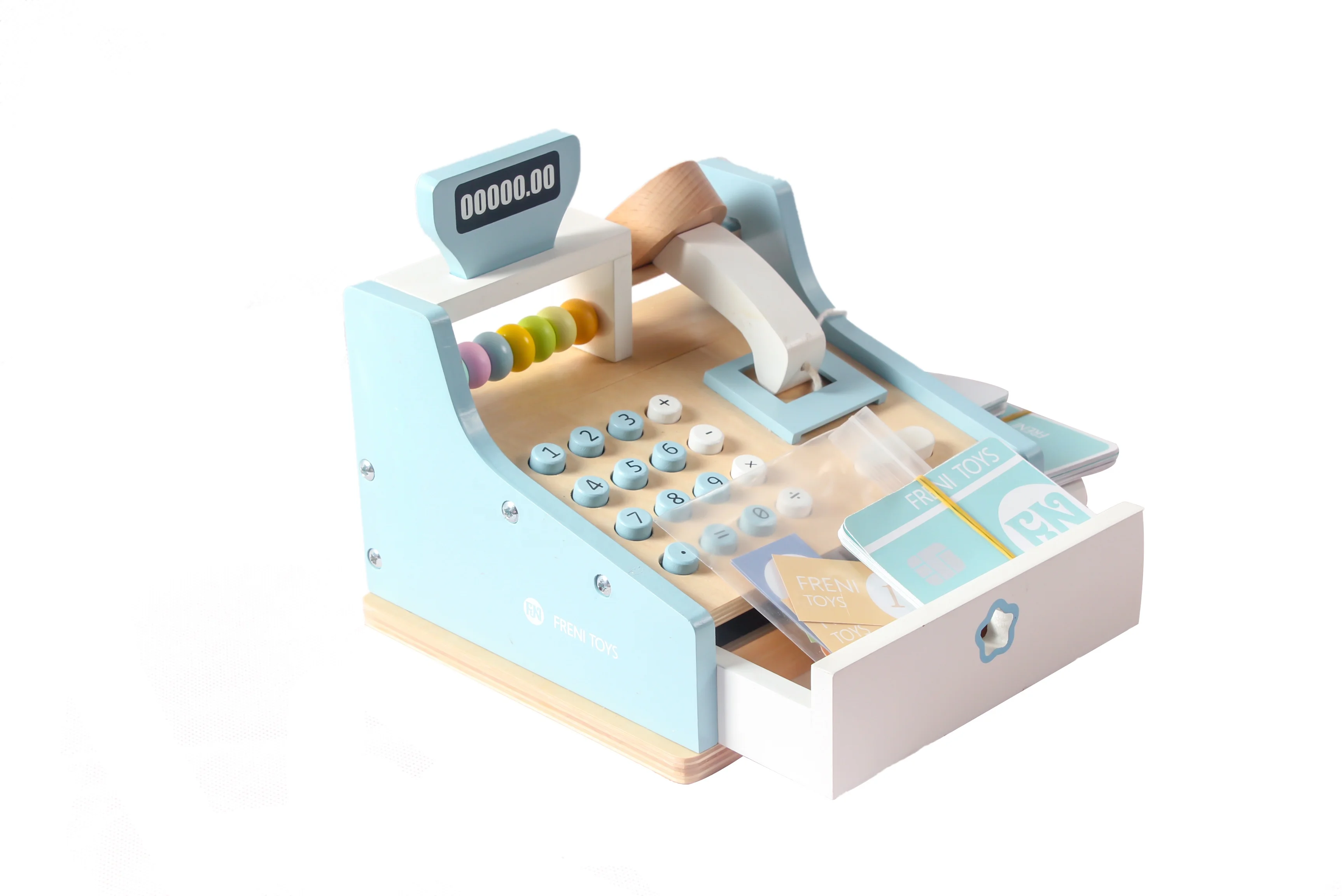 Wholesale Factory Price Kids Wooden Cashier Pretend Play Toys For ...