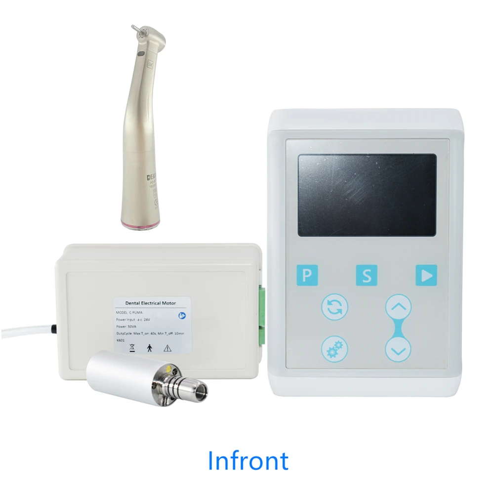 Electric Brushless Motor Dental Micromotor with Water and Light