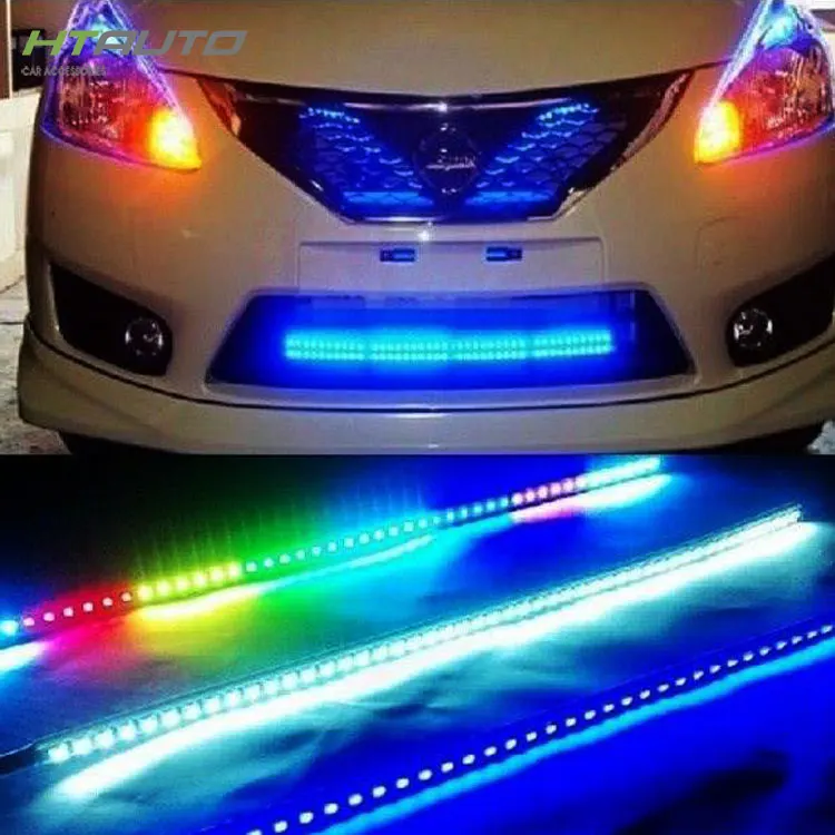 HTAUTO LED Knight Rider - RGB Flash Lights with Remote